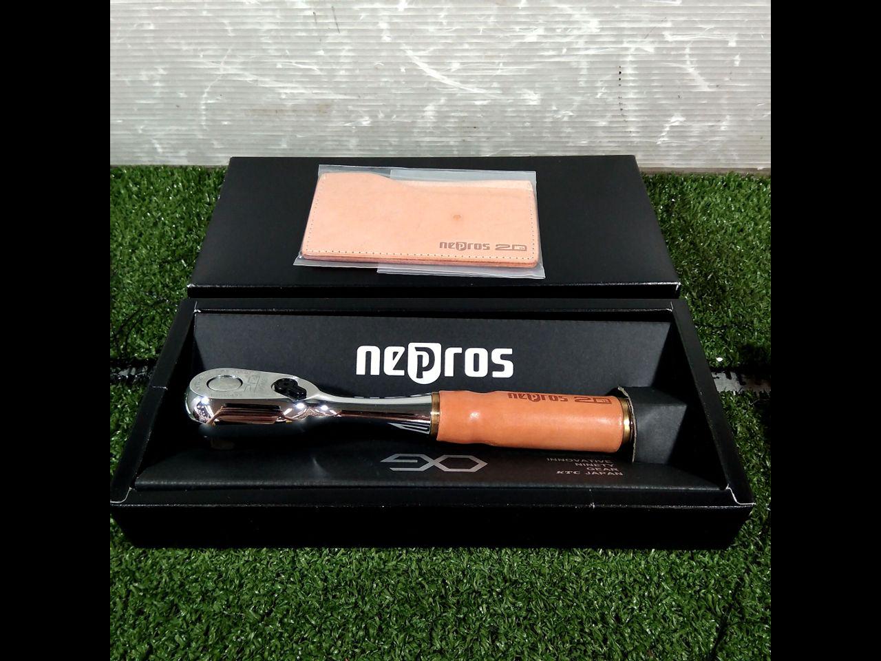 【WG】ミラーネプロス 発売20周年 9.5sq. 革柄ラチェットハンドル (KTC) | 総合リユース 自動車整備工具 その他を通販で購入する | 中古カー＆バイク用品の販売ならアップガレージ