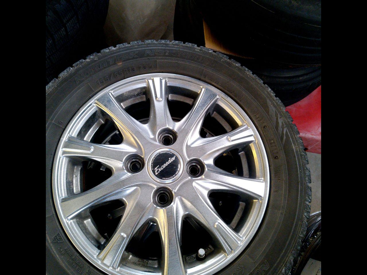 HOT STUFF(ホットスタッフ)Exceeder(エクシーダー) E02 | カー用品 アルミホイール 13インチホイールを通販で購入する | 中古カー＆バイク用品の販売ならアップガレージ