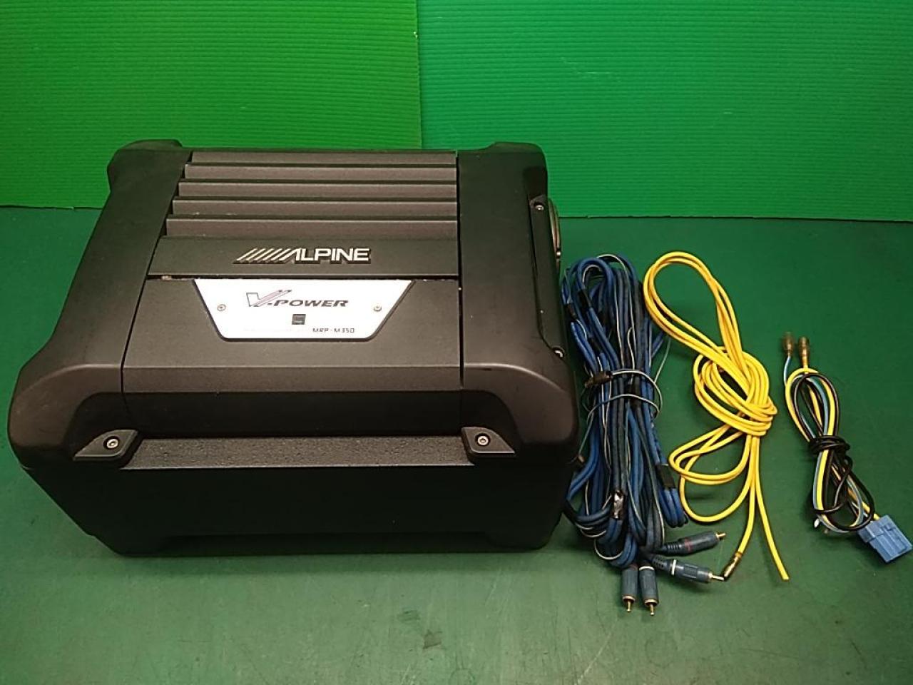 ALPINE MRP-M350 + SWD-2000 | カー用品 スピーカー チューナップウーハースピーカーを通販で購入する | 中古カー ...