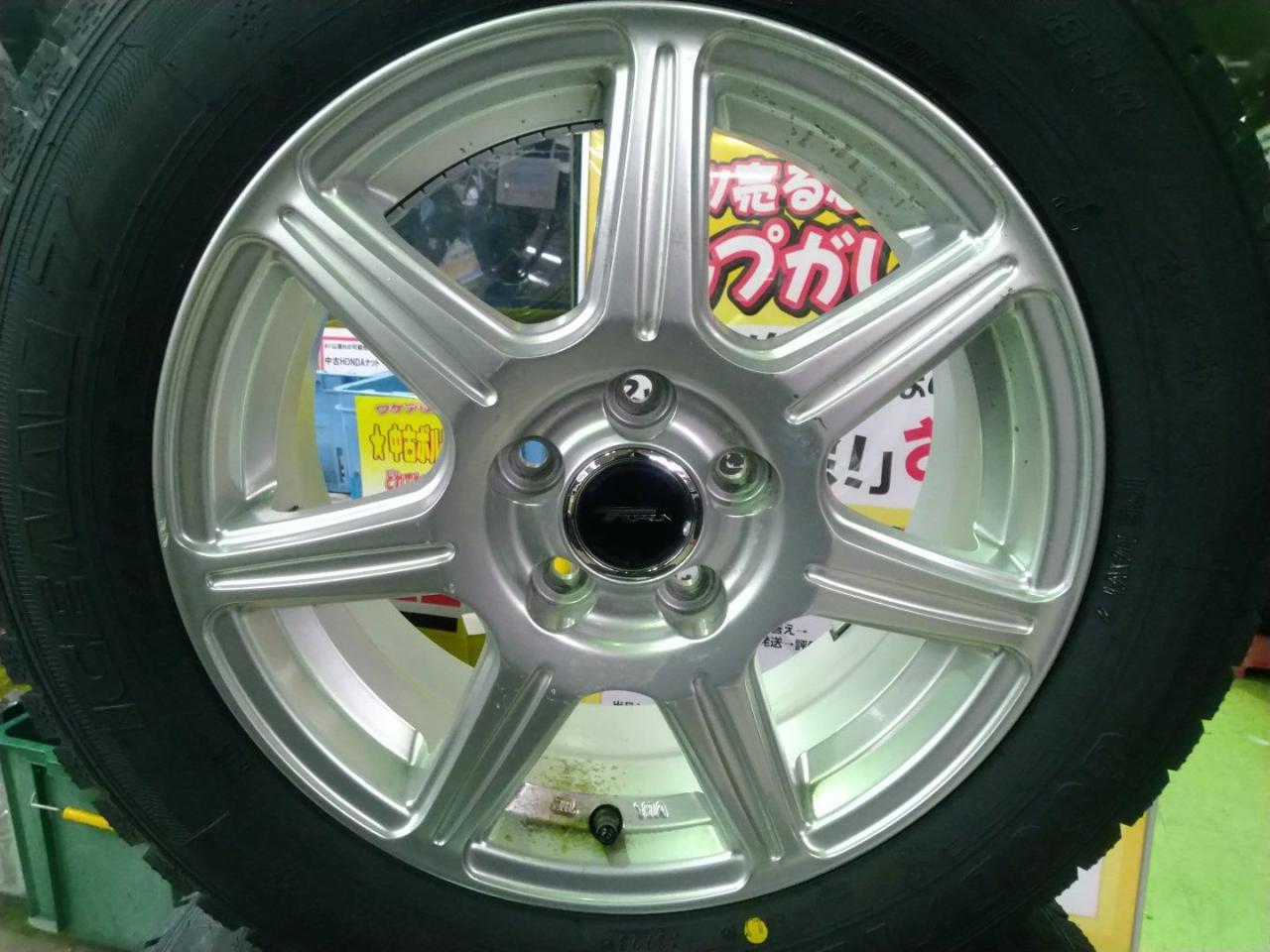 【3F】BRIDGESTONE TOP RUN R7 + GOODYEAR ICE NAVI 7 ★新品タイヤ付き!新型シエンタに!★ | カー用品 スタッドレスタイヤホイールセット 15 ...