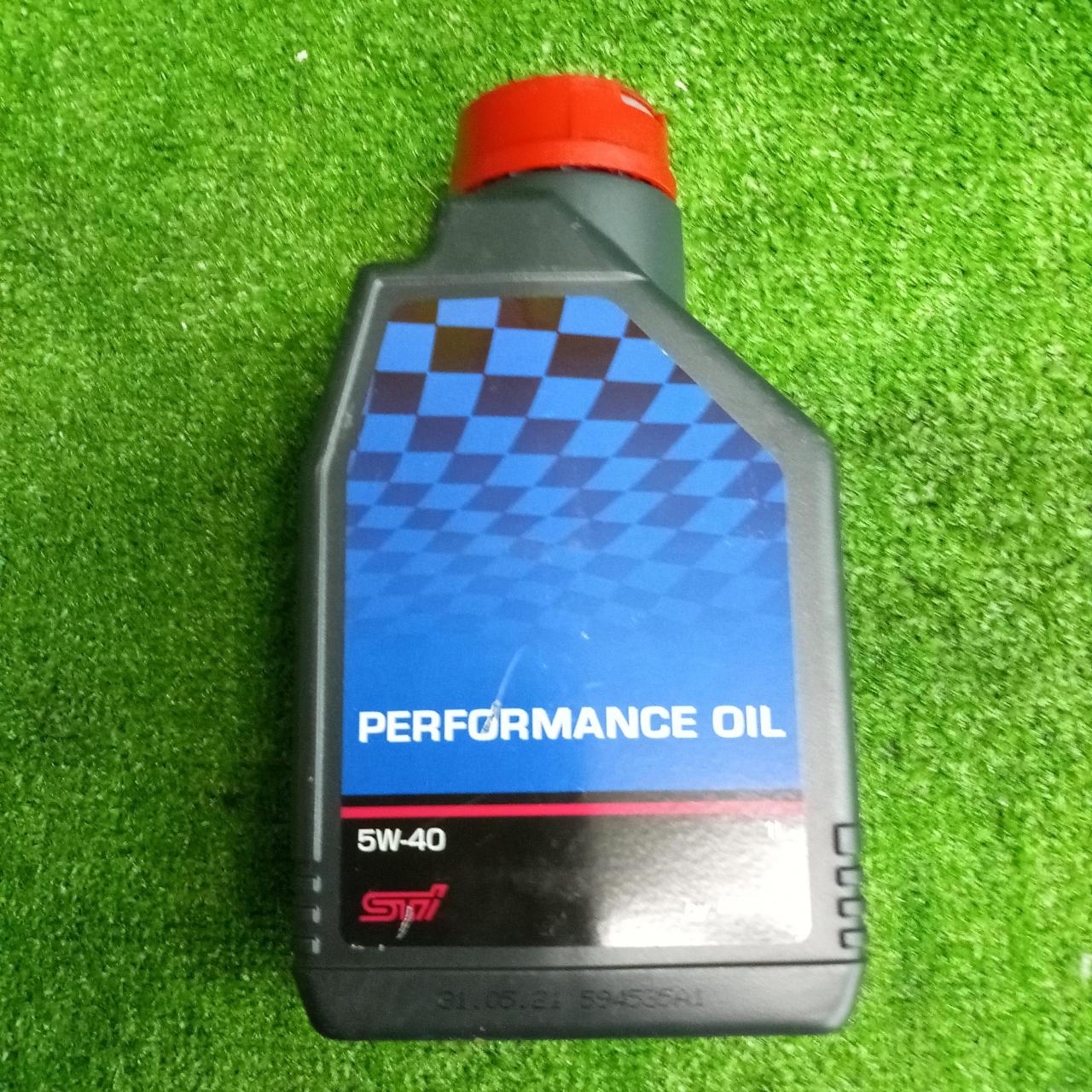 STI PERFORMANCE OIL 5W-40 1L | カー用品 ケミカル用品 オイル(各種)を通販で購入する | 中古カー＆バイク用品の販売ならアップガレージ