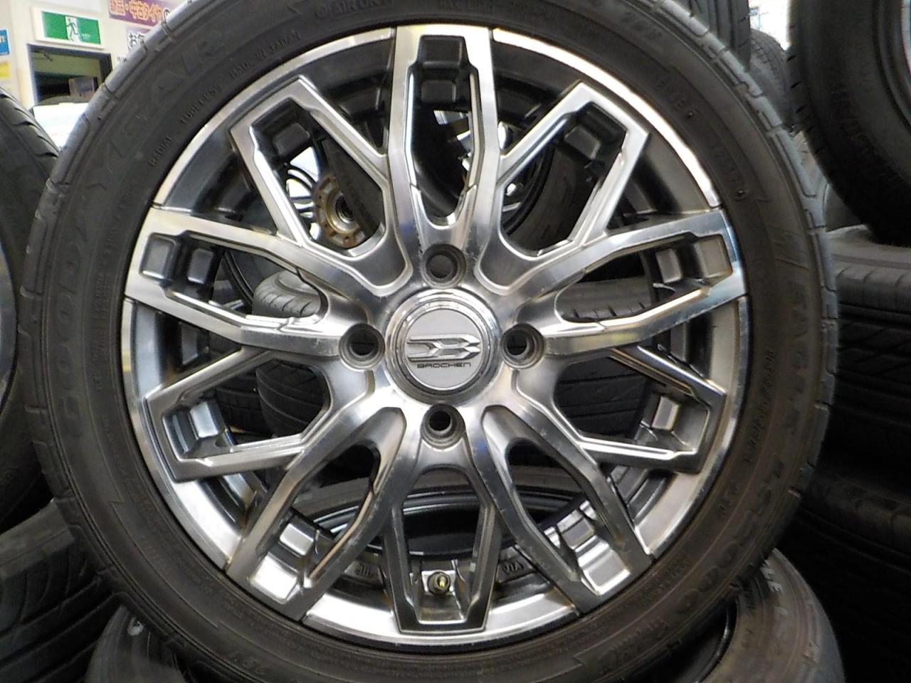 MARUKA SERVICE BROCHEA + GOODYEAR EAGLE LS2000 4本セット | カー用品 タイヤホイールセット ...