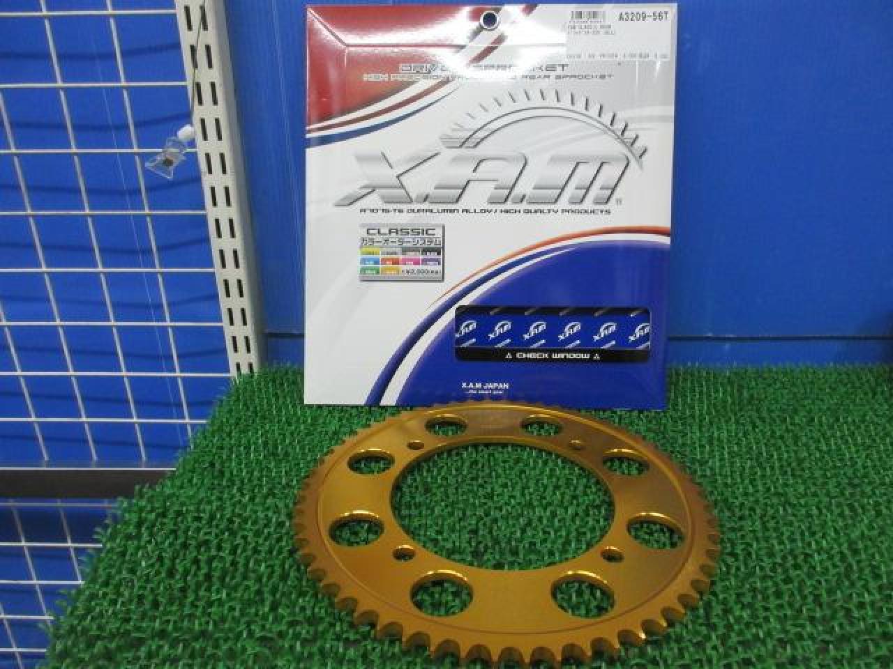 XAM JAPAN(ザムジャパン) A3209-56T リヤスプロケット 56T ドラッグスター250(ALL) | 新古品 | アップガレージ ライダース埼玉上尾店 | バイク用品 駆動系 ...