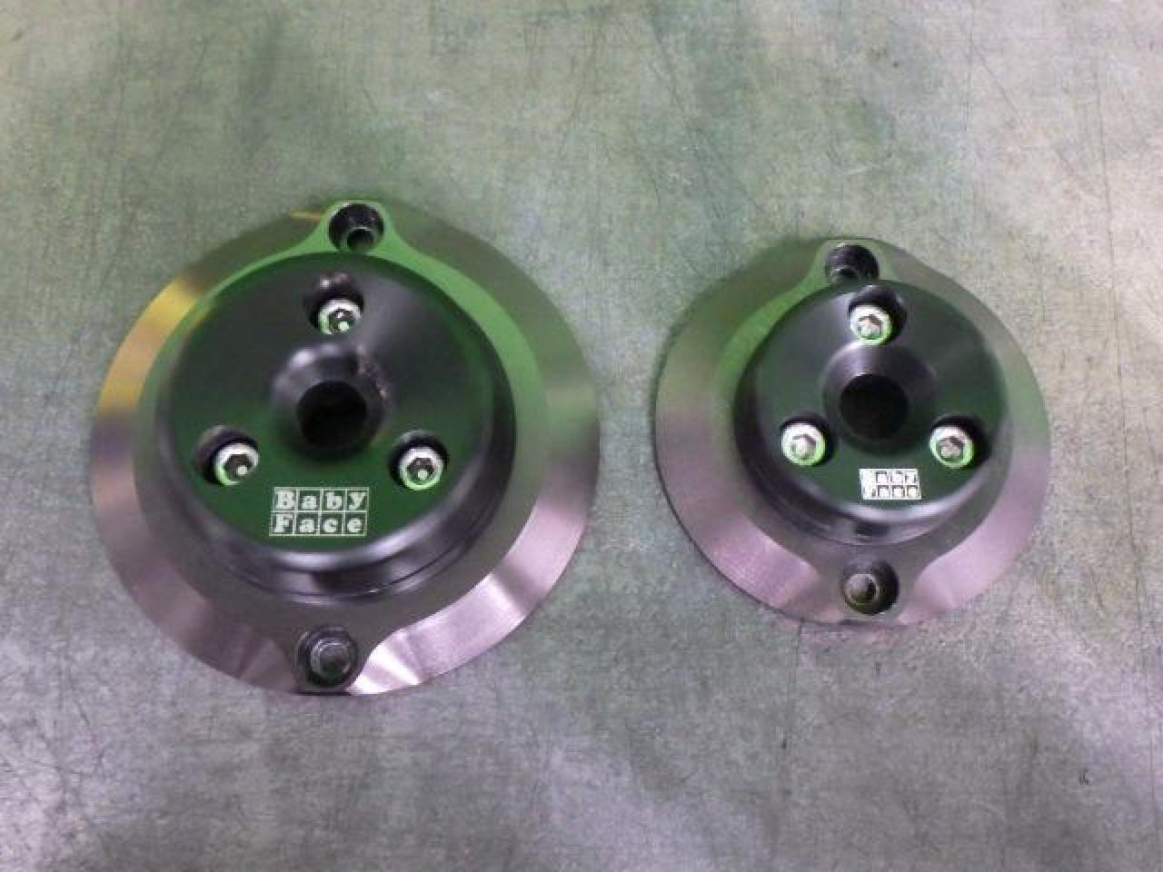 【BABY FACE】ベビーフェイス 006-ST013 BK L,R タイミングホールプラグ左右セット | バイク用品 外装 その他外装 ...