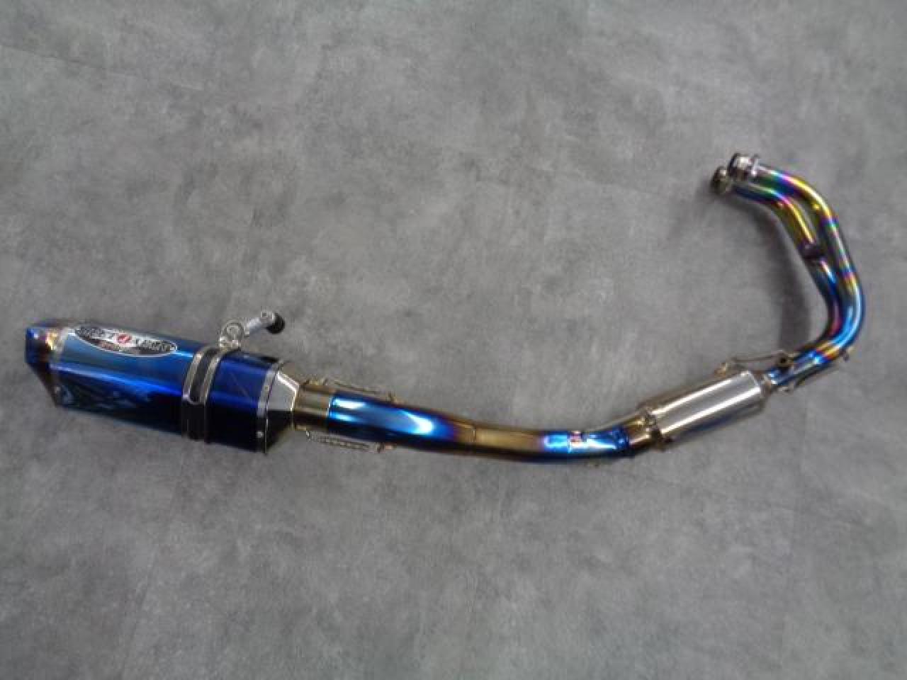 BEET(ビート) NASSERT Evolution Type II フルエキゾーストマフラー Ninja400/2BL-EX400G (’18-’21) 0227-KE4-BL 政府認証 ...