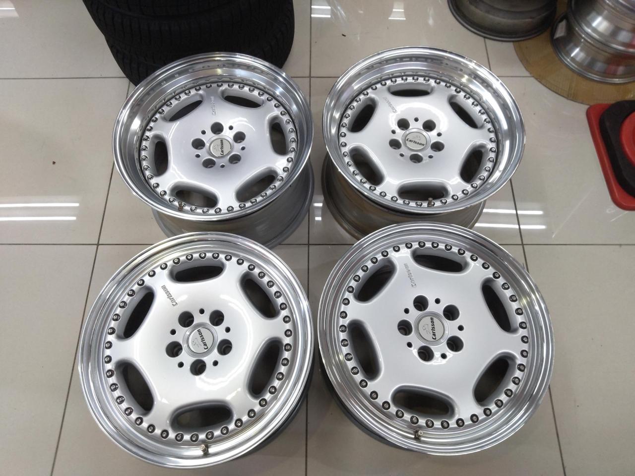 ★希少♪☆OZ Racing Carlsson(カールソン) 3/6 【メルセデスベンツ W126】 | カー用品 アルミホイール 18インチ ...