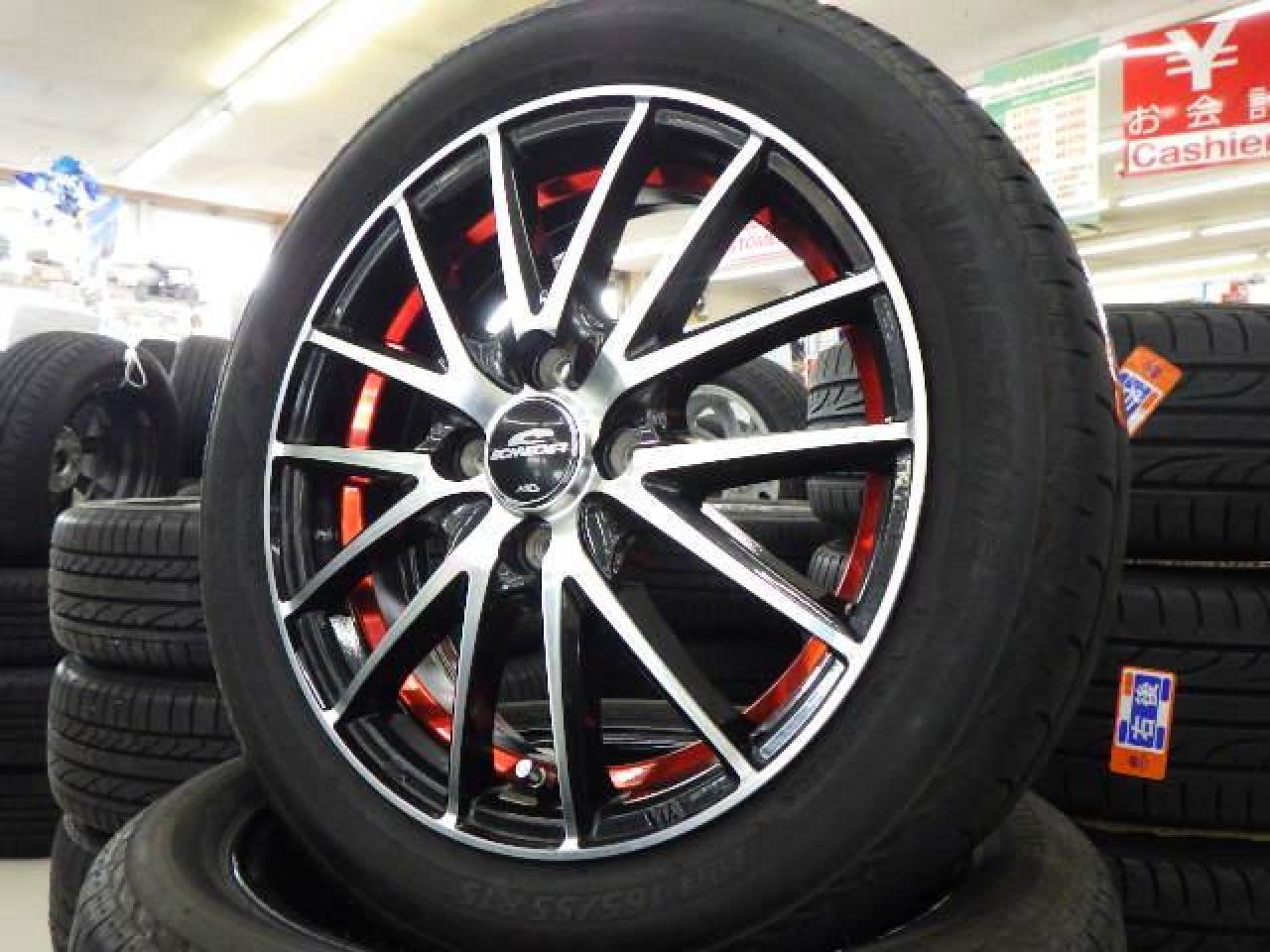 A-TECH SCHNEIDER RX27 + BRIDGESTONE NEXTRY | カー用品 タイヤホイールセット 15インチタイヤホイールセットを通販で購入する | 中古カー＆バイク用 ...