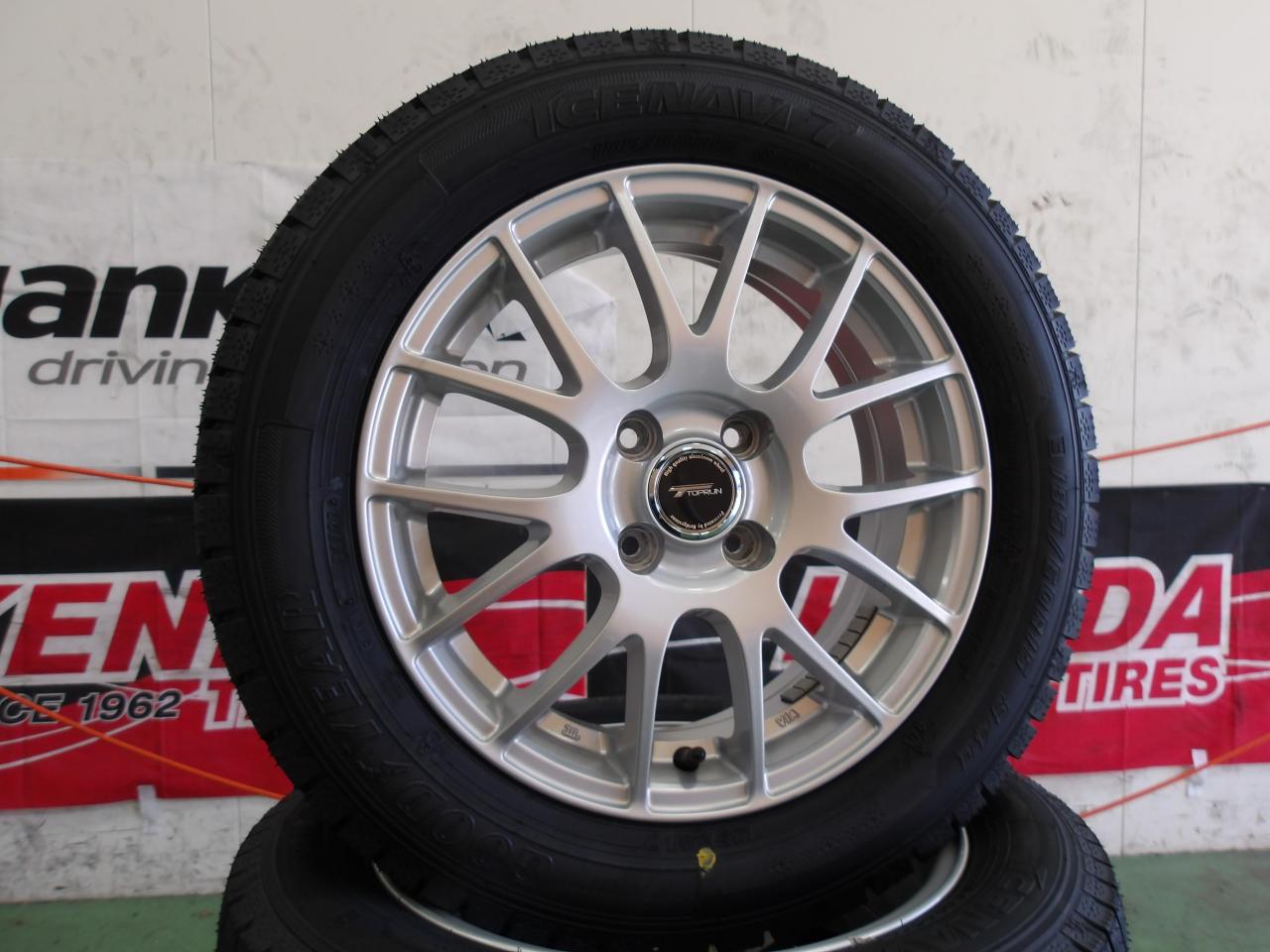 ★新品タイヤ付★ BRIDGESTONE TOPRUN M7 + GOODYEAR ICE NAVI 7 【アクア・ヤリス・ヴィッツ・スイフト等】 【値下げしました】 | カー用品 ...