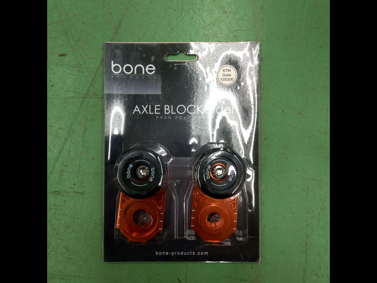 ☆爆安価格☆【KTM DUKE125/DUKE200】bone products AXLE BLOCK slider【値下げしました ...