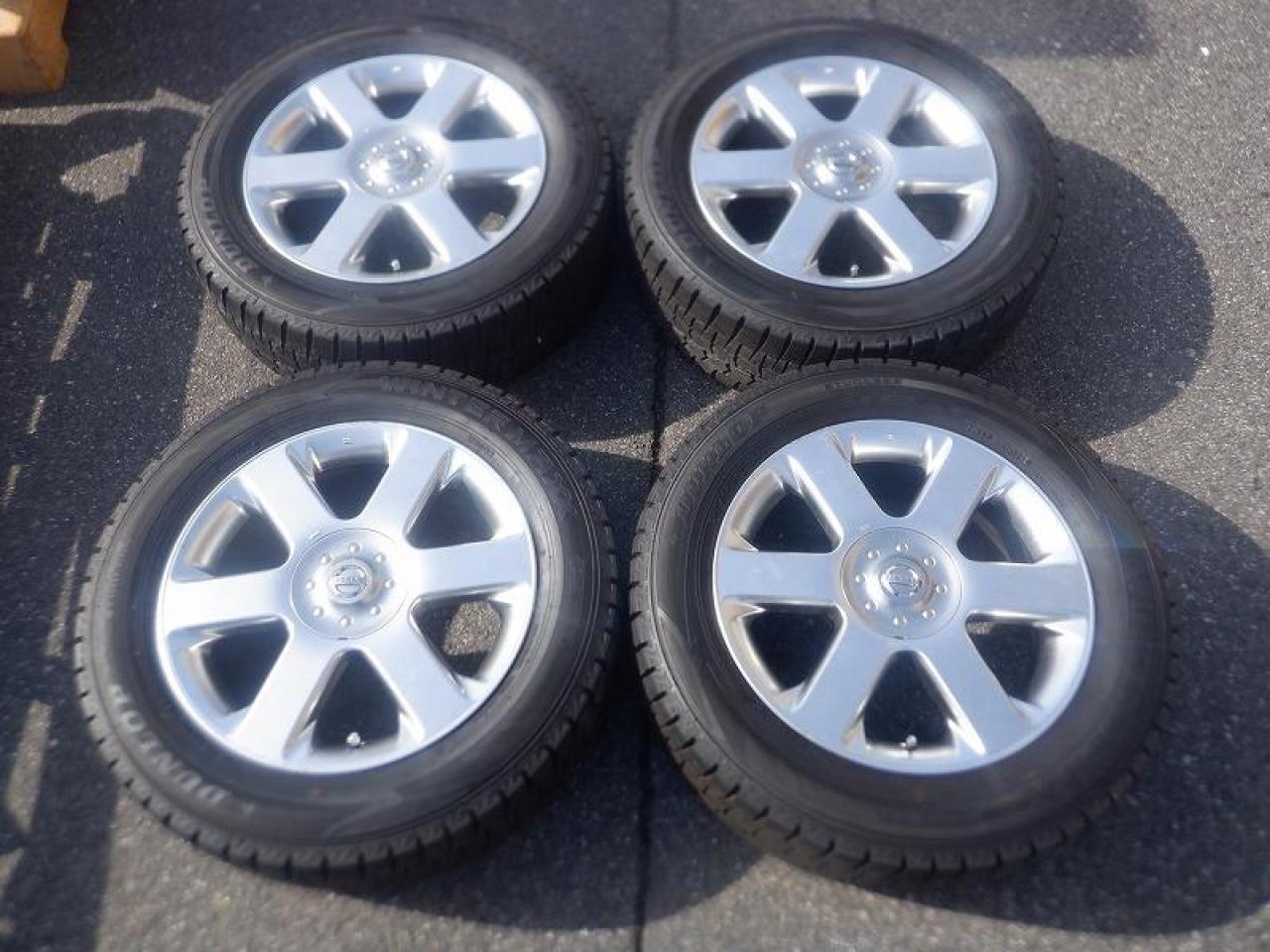 6日産純正(NISSAN) エルグランド E51純正 + DUNLOP(ﾀﾞﾝﾛｯﾌﾟ) DUNLOP(ﾀﾞﾝﾛｯﾌﾟ) WINTERMAXX ...