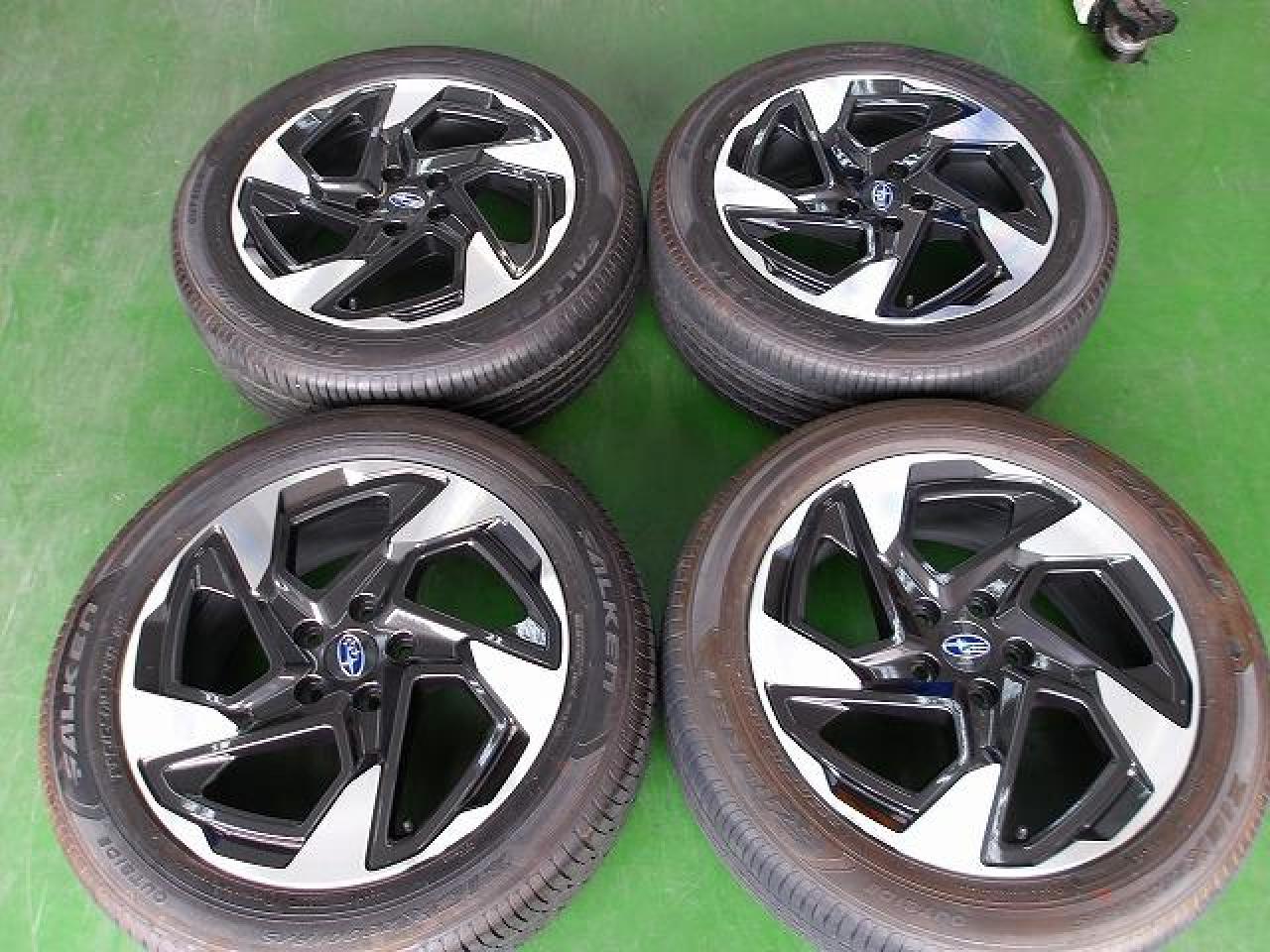 5スバル純正(SUBARU) クロストレック純正ホイール + FALKEN(ファルケン) ZE001 A/S | カー用品 タイヤホイール ...