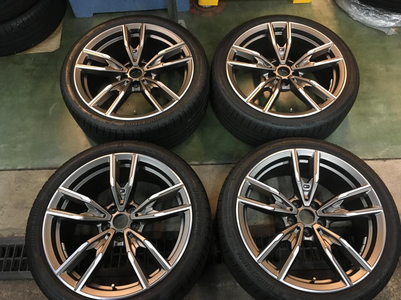 BMW 3シリーズ G20/G21 Mスポーツ ダブルスポーク スタイリング 792M + BRIDGESTONE TURANZA T005 ...