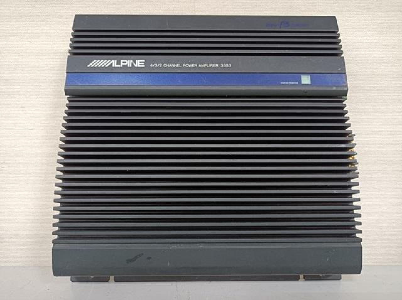 ALPINE 3553 4chアンプ | カー用品 アンプを通販で購入する | 中古カー＆バイク用品の販売ならアップガレージ