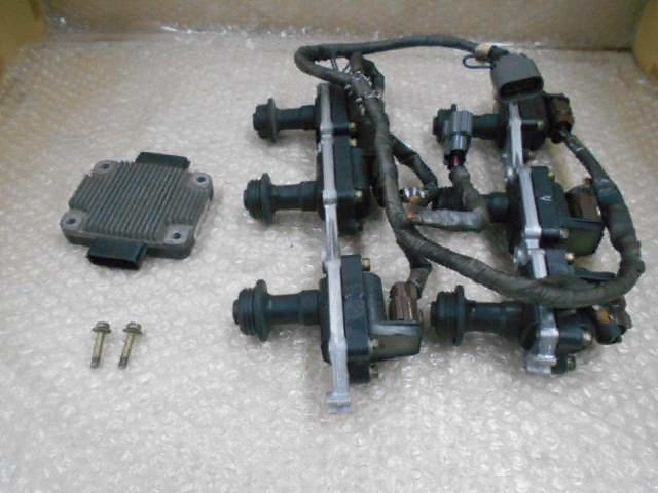 日産純正 BNR32 GT-R純正 イグニッションコイル (22433 60U01)x6 & パワートランジスタ (22020 05U00 ...