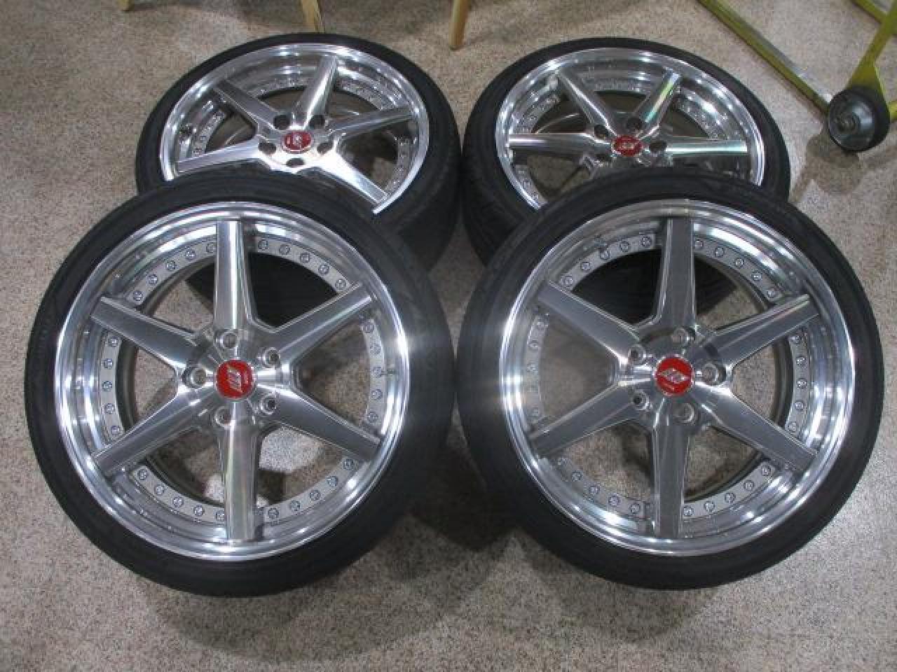 WORK(ワーク) ZEAST ST1 + YOKOHAMA(ヨコハマ) ADVAN FLEVA | カー用品 タイヤホイールセット 18 ...