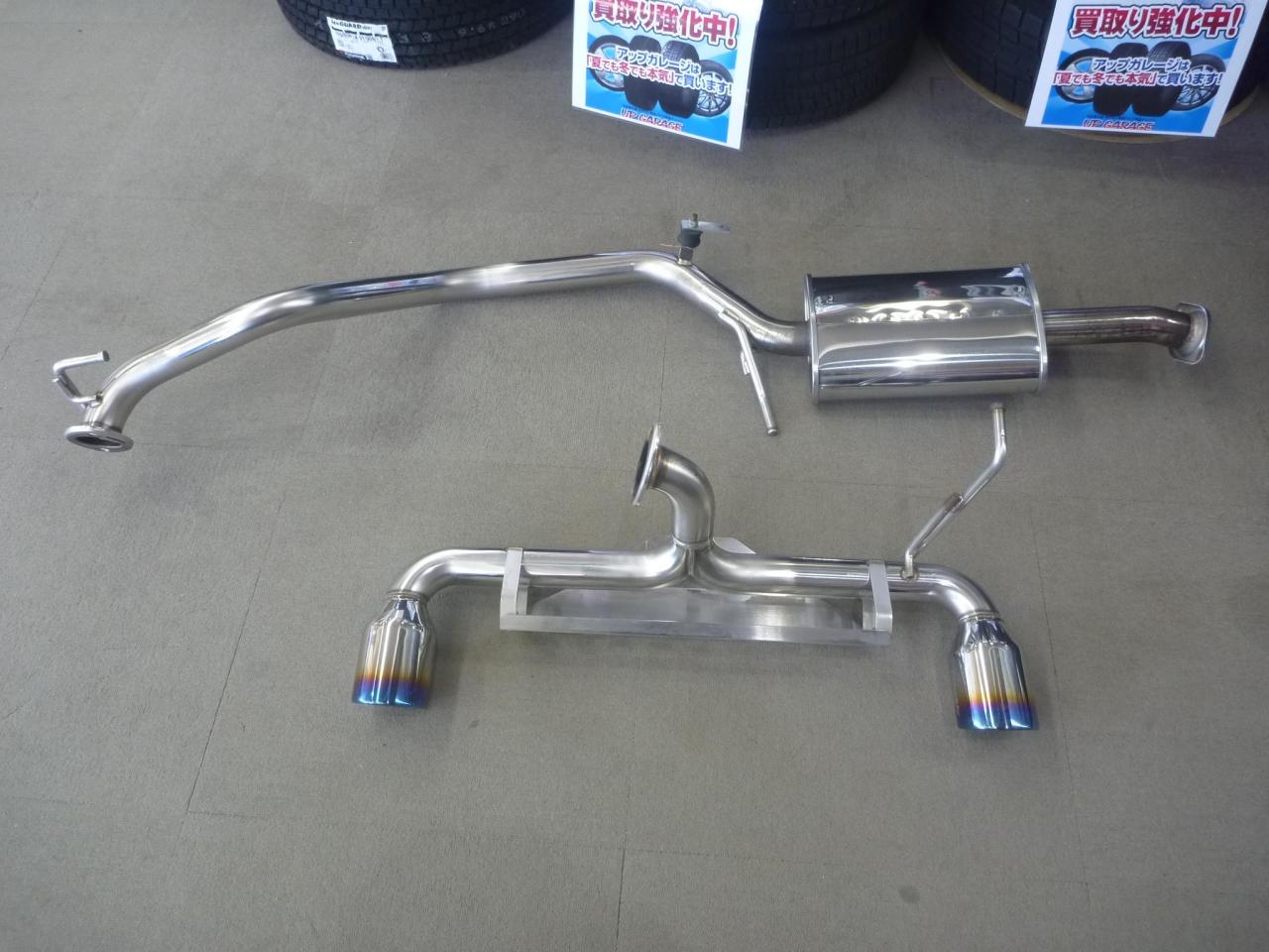 TRUST(トラスト) GReddy XROSS EXHAUST G-STYLE【ジムニー/JB64W R06A(ターボ) AT/MT共通】2分割 | カー用品 吸気・排気系 マフラーを通販で ...