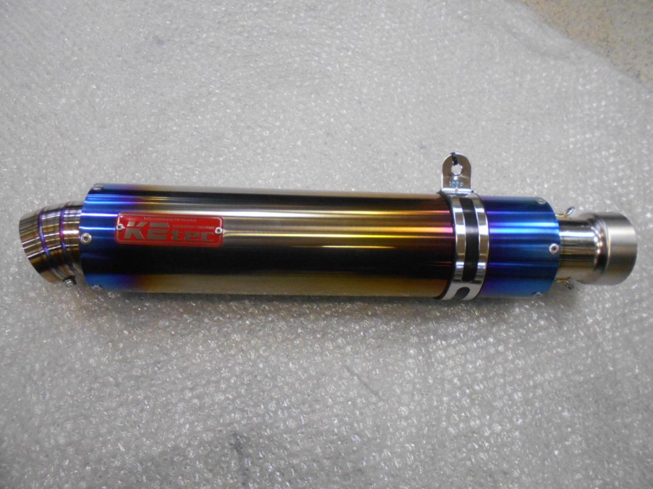 32,890-より値下げしました】K2tec GPスタイル チタンサイレンサー 3ピースエンドタイプ | バイク用品 マフラー スリップオンサイレンサー(二輪)を通販で購入する | 中古カー ...