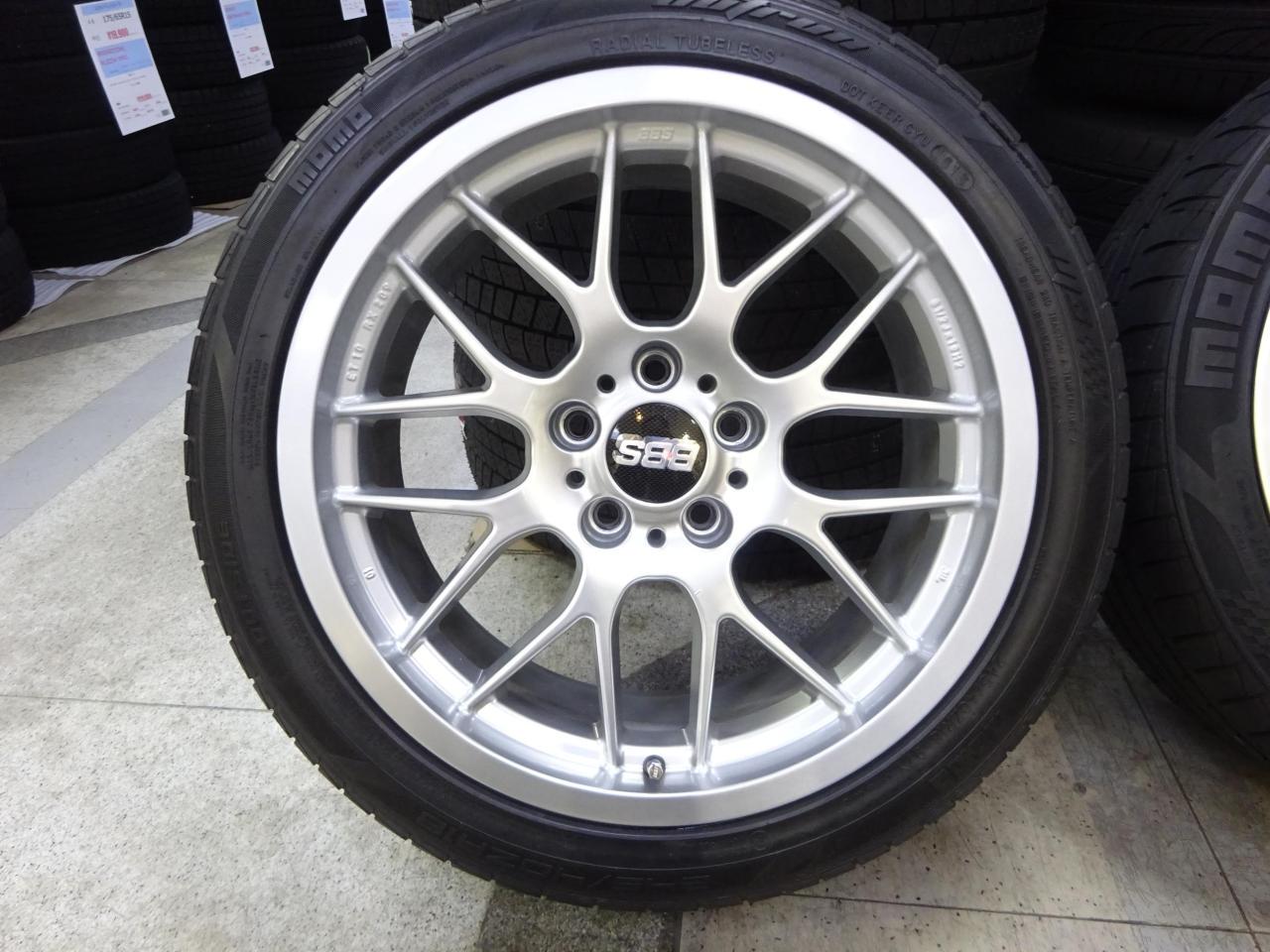 BBS RX(RX209) + MOMO outrun M3 | カー用品 タイヤホイールセット 18インチタイヤホイールセットを通販で購入する | 中古カー＆バイク用品の販売ならアップガレージ