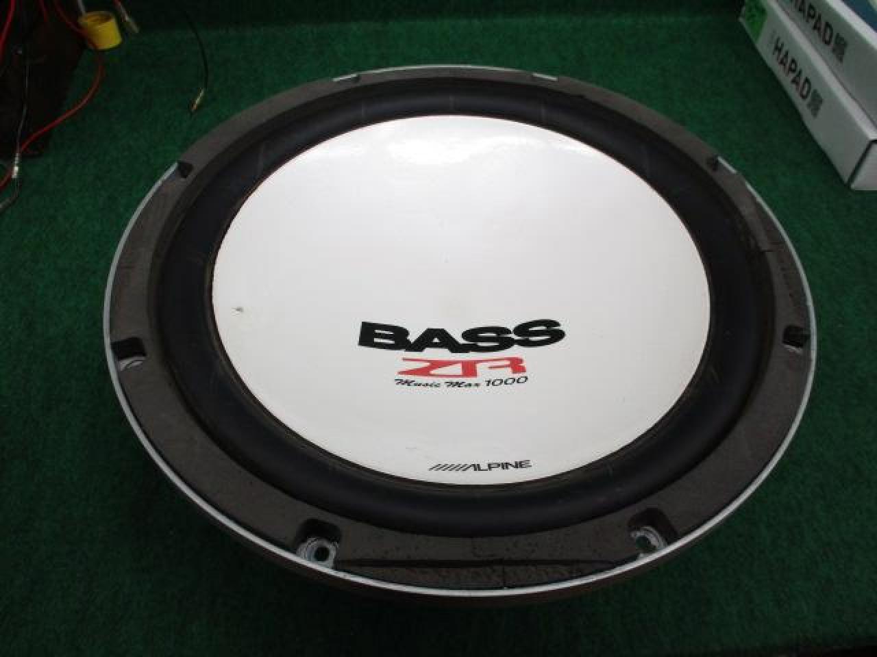 ALPINE BASE ZR SWR-3040 12インチ(30cm) SVCサブウーファー | カー用品 スピーカー サブウーハースピーカー ...