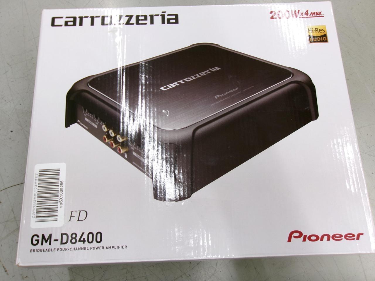 carrozeria GM-D8400 | 新古品 | アップガレージ 熊本店 | カー用品 アンプを通販で購入する | 中古カー＆バイク用品 ...