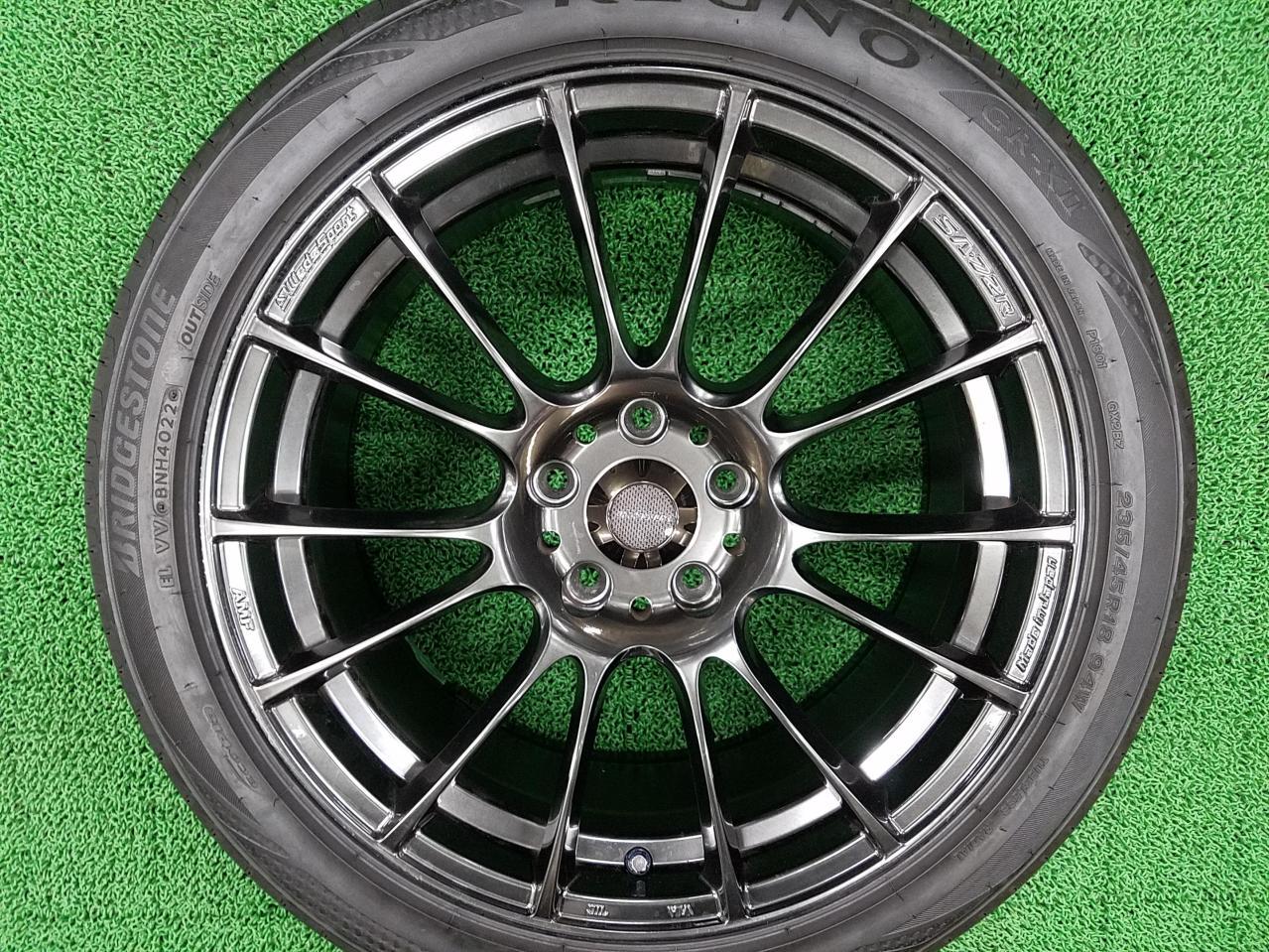 WedsSport SPORT SA-72R + BRIDGESTONE REGNO GR-XⅡ | カー用品 タイヤホイールセット 18インチタイヤホイールセットを通販で購入する | 中古 ...