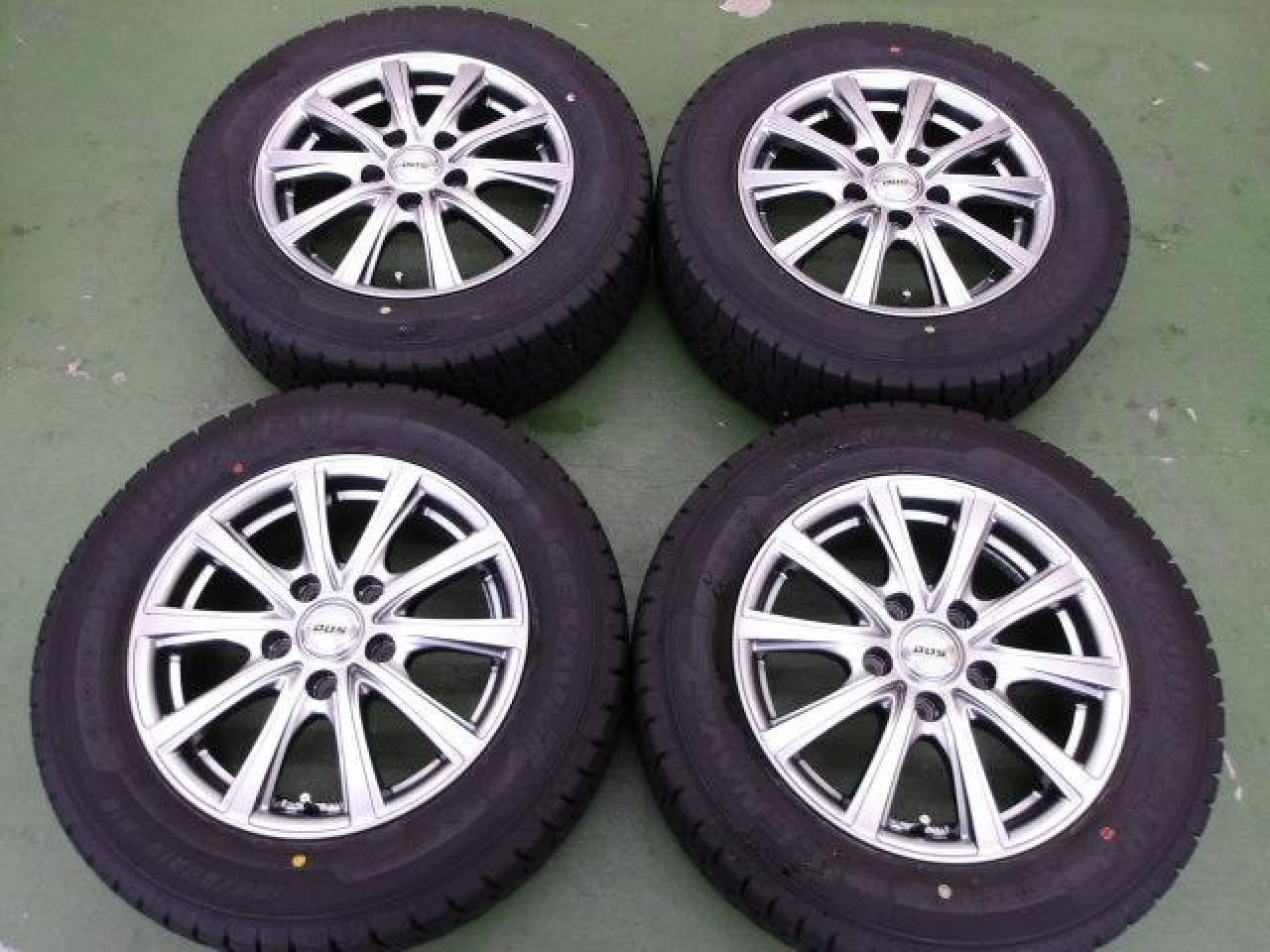 BADX D.O.S. SE-10R + GOODYEAR ice NAVI 7 | カー用品 スタッドレスタイヤホイールセット 15インチスタッドレスタイヤホイールセットを通販で購入する ...