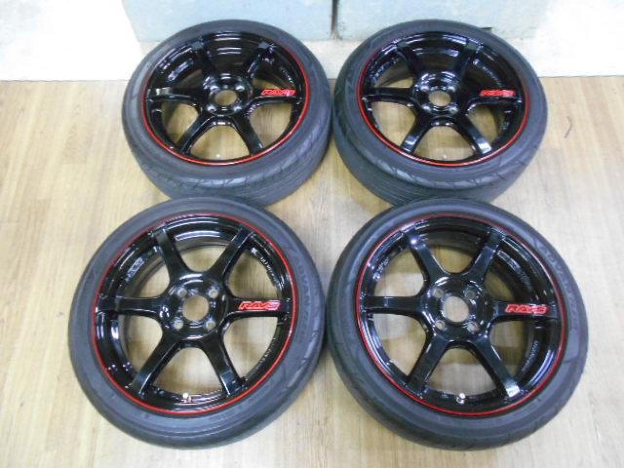 RAYS GRAM LIGHTS 57C6 + YOKOHAMA ADVAN FLEVA | 中古品 | アップガレージ 東岡山店 | カー ...