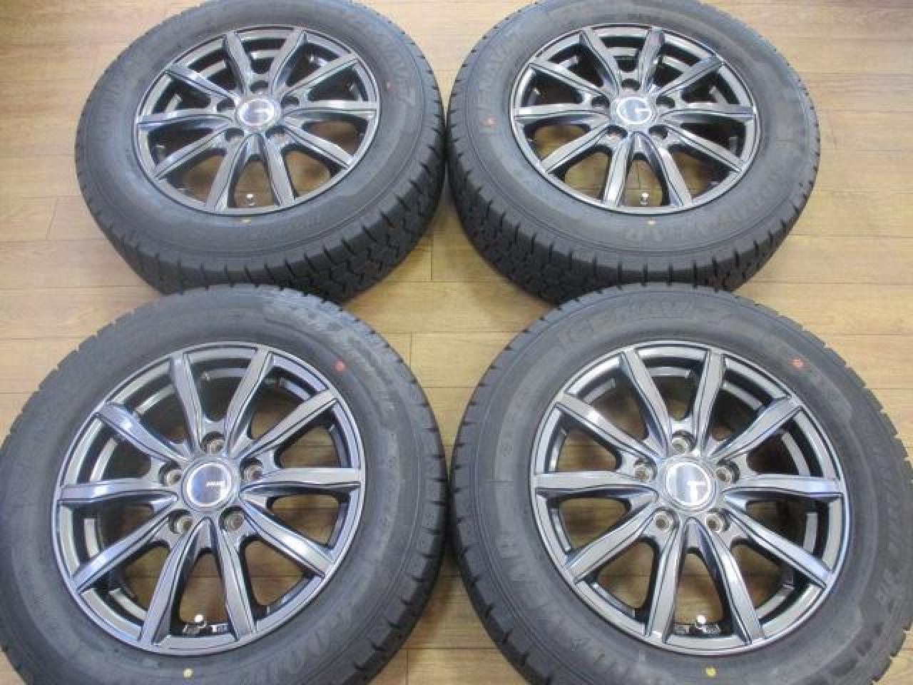 BADX D.O.S. SE-10R + GOODYEAR ICE NAVI7(2021年製造) | カー用品 スタッドレスタイヤホイールセット 15インチスタッドレスタイヤホイールセットを ...