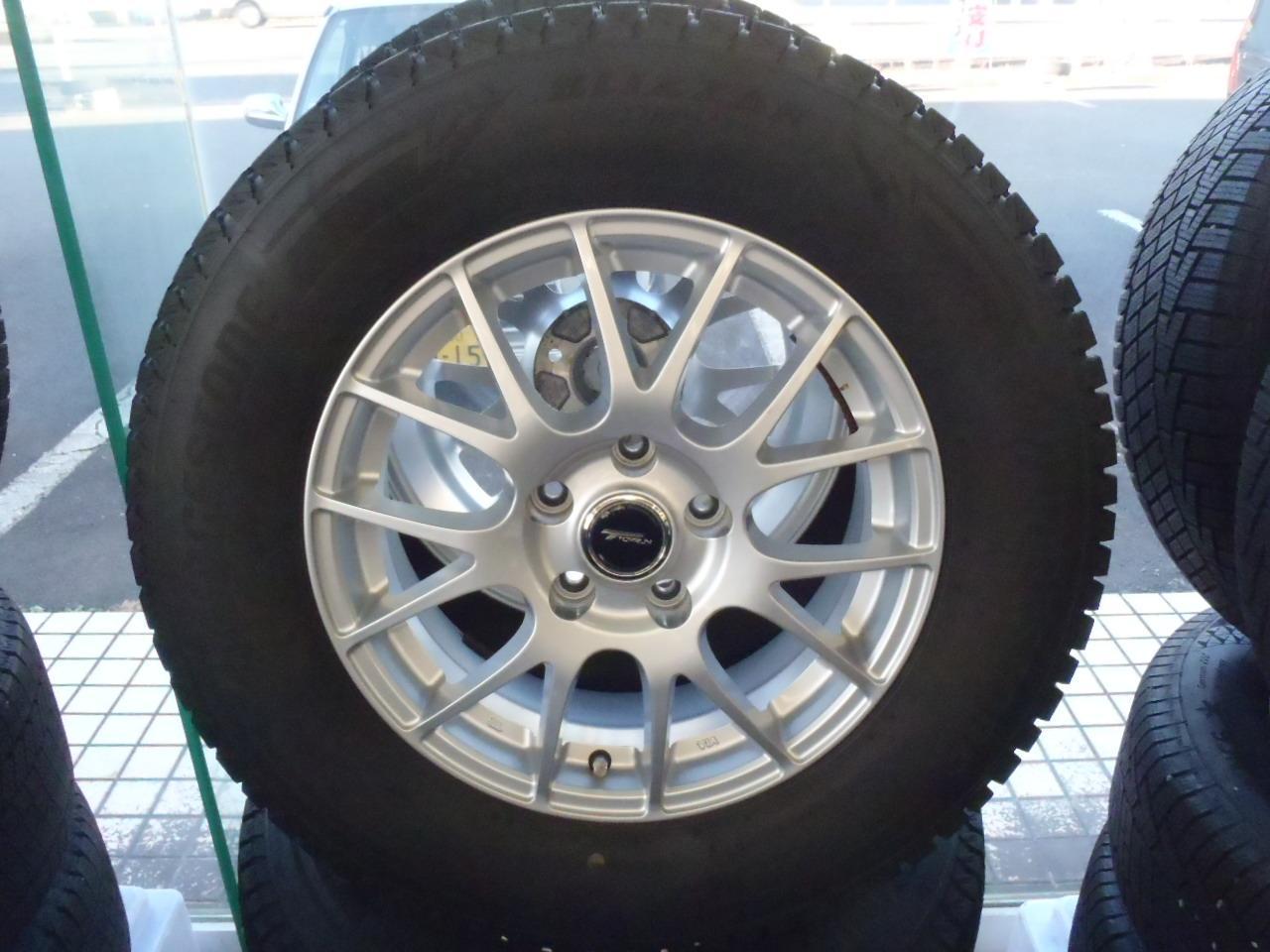 BRIDGESTONE TOPRUN M7 + BRIDGESTONE BLIZZAK DM-V3 | カー用品 スタッドレスタイヤホイールセット 16インチスタッドレスタイヤホイールセットを ...