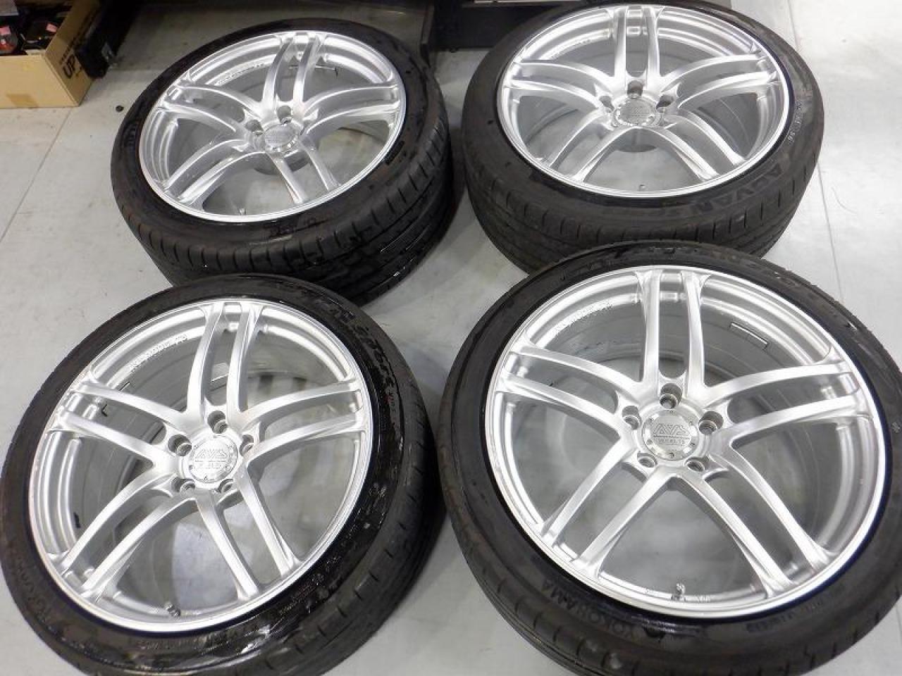 5YOKOHAMA(ヨコハマ) AVS(エーブイエス) MODEL T5 + YOKOHAMA(ヨコハマ) ADVAN SPORT V105 ...