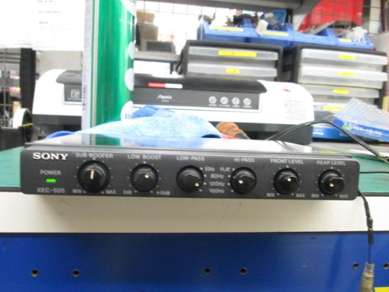 SONY(ソニー) SONY XEC-505 CROSSOVER NETWORK | 中古品 | アップガレージ 宮崎北店 | カー用品 ...