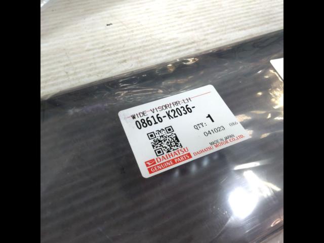 DAIHATSU ムーヴキャンバス純正ドアバイザー【08614-K2038/08616-K2036】※左側前後のみ ★価格見直しました!★ ...