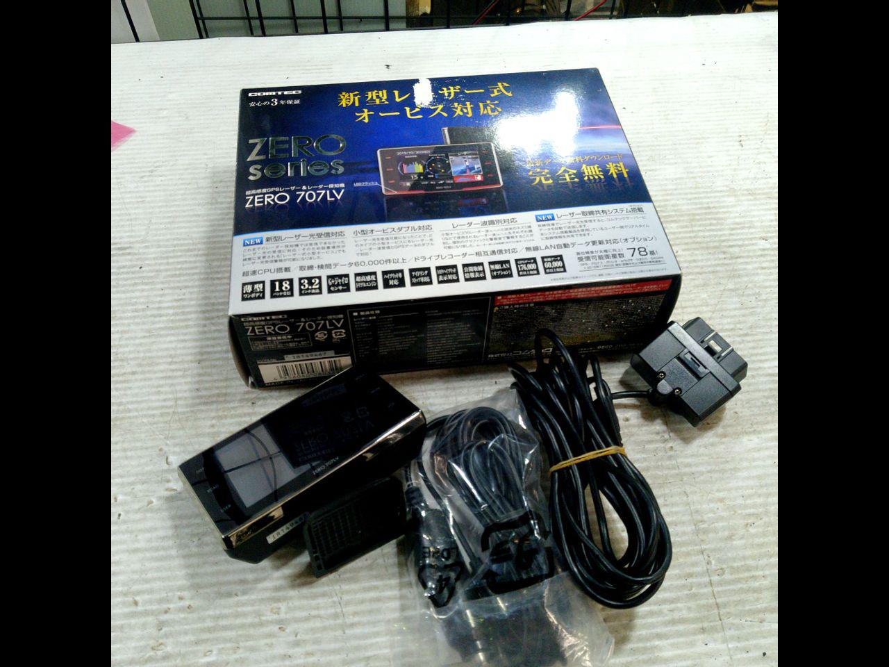 COMTEC(コムテック)ZERO 707LV ”レーダー&レーザー探知機 2019年モデル” ★リコール対策済み!!!★ | 中古品 | アップガレージ 埼玉西浦和店 | カー用品 電装系 ...