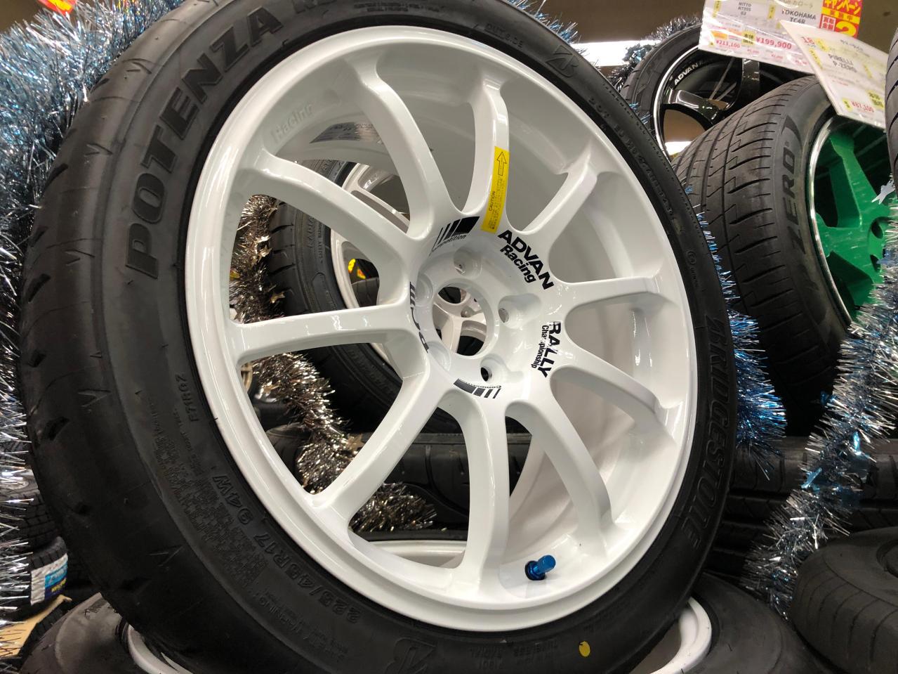 YOKOHAMA ADVAN Racing RC3 + BRIDGESTONE POTENZA RE-71 RS ★価格見直しました!★ ...
