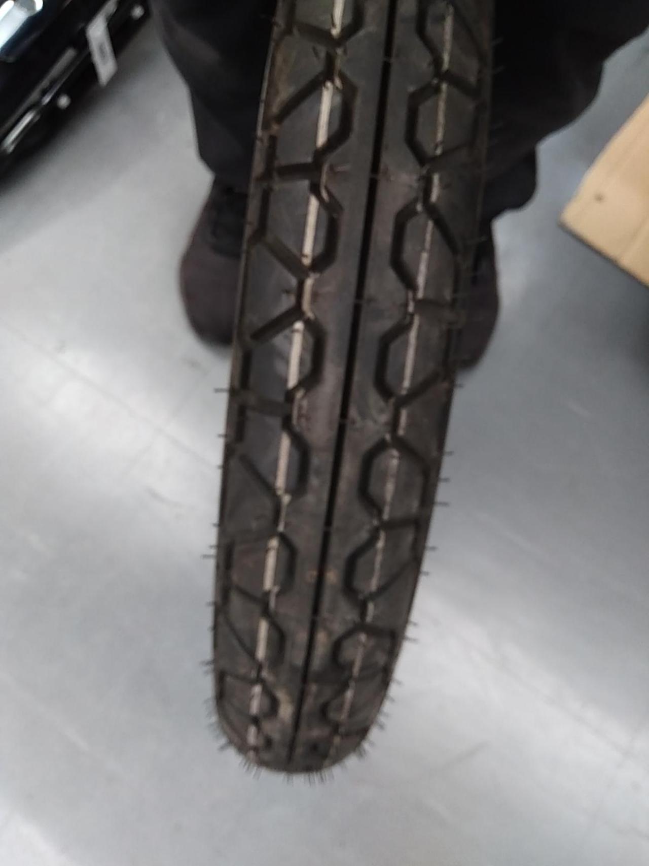 IRC NR21 3.50-16 | わけあり | アップガレージ ライダースナップス三鷹東八店 | バイク用品 ホイール・タイヤ タイヤ ...