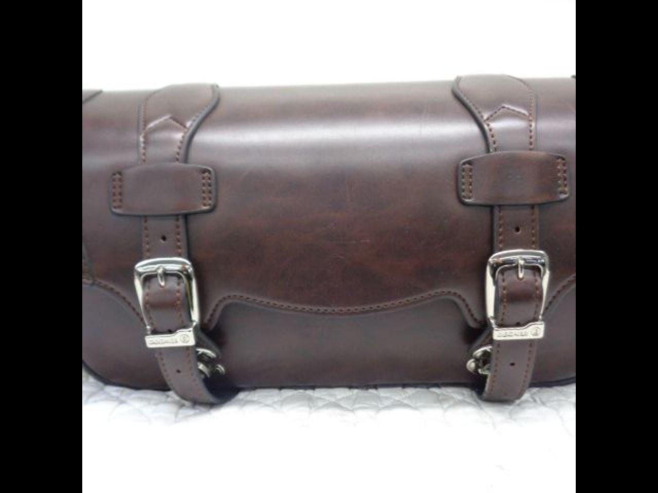 DEGNER DSB-8 シンセティックレザーサドルバッグ ブラウン ショート | バイク用品 ツーリング用品 バッグ(二輪)を通販で購入する | 中古カー＆バイク用品の販売ならアップガレージ