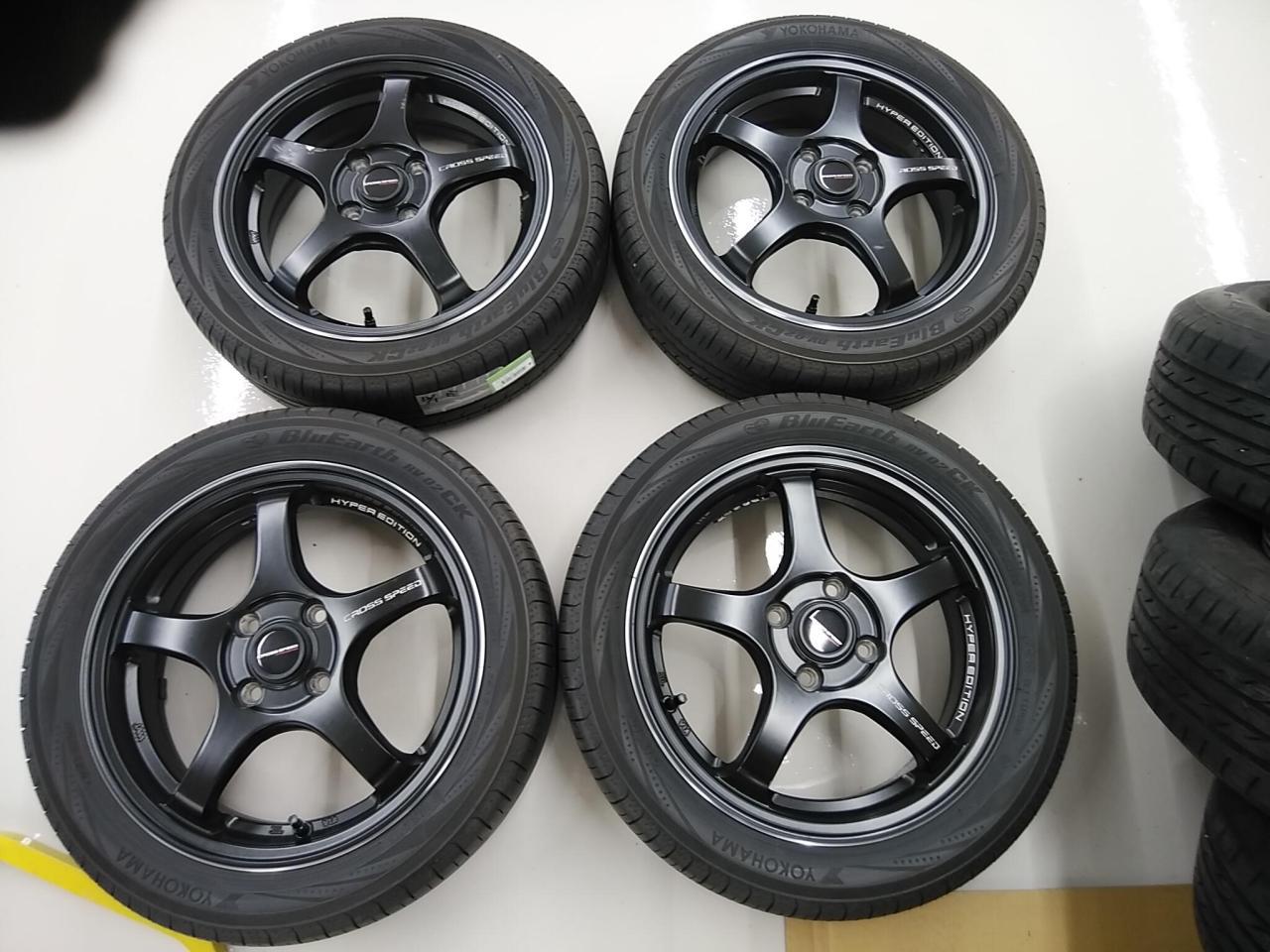 【HOT STUFF(ホットスタッフ)】CROSS SPEED(クロススピード) HYPER EDITION CR5+【YOKOHAMA】BluEarth RV-02 CK | カー用品 ...