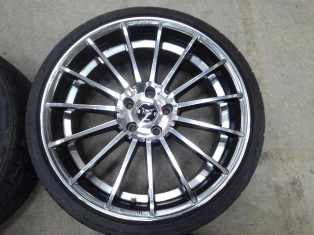 WORK(ワーク)RYVER(レイバー) F015+ NITTO NT555G2 | カー用品 タイヤホイールセット 20インチタイヤホイール ...