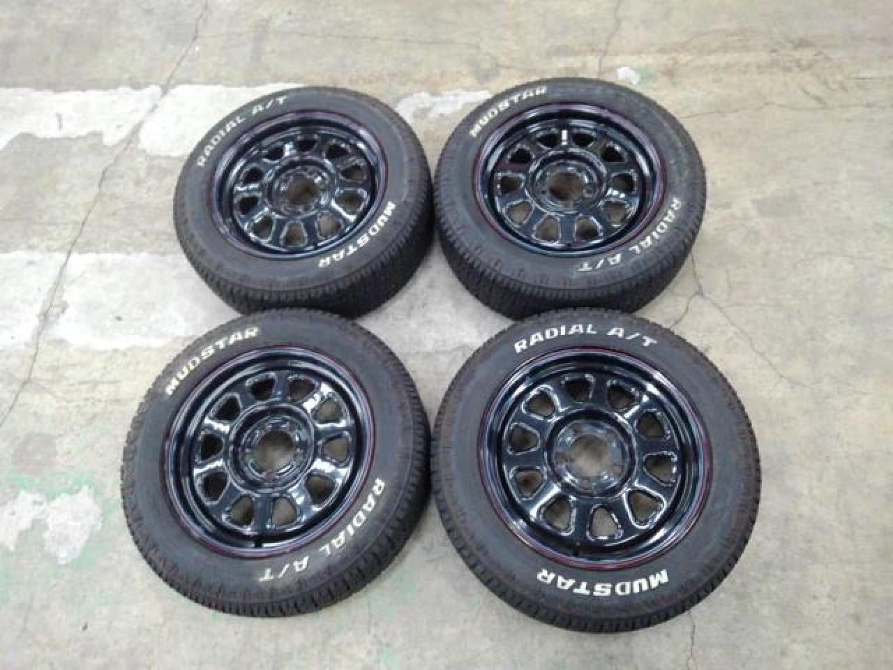 MLJ(エムエルジェイ) DAYTONA SS +MUDSTAR RADIAL A/T | カー用品 タイヤホイールセット 16インチタイヤホイールセットを通販で購入する | 中古カー＆バイク ...