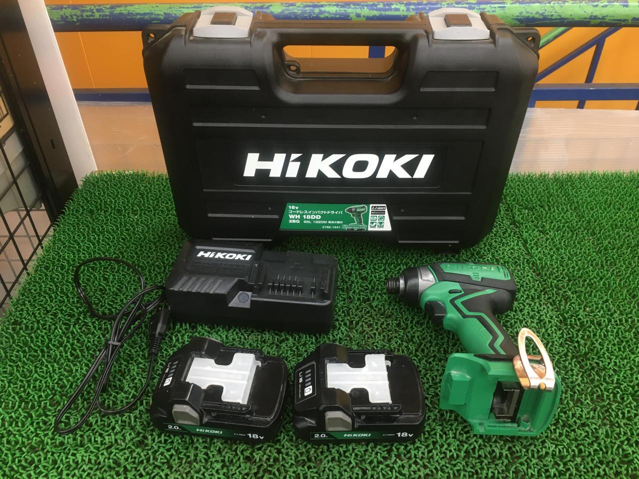 HiKOKI ハイコーキ コードレスインパクトドライバー WH18DD | 総合リユース ドリル、ドライバ インパクトドライバを通販で購入する | 中古カー＆バイク用品の販売ならアップガレージ