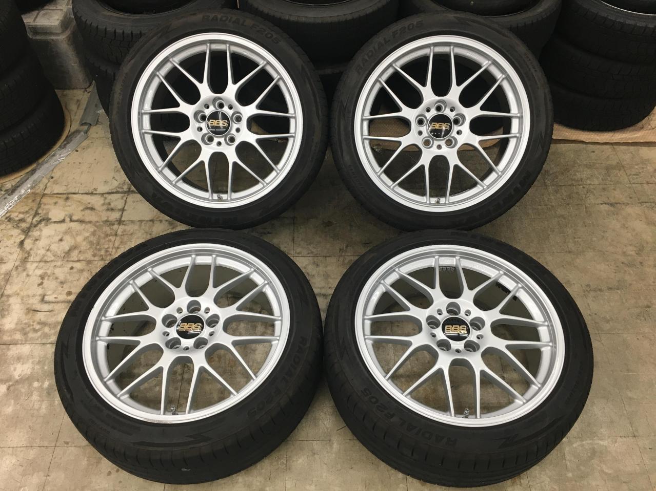 BBS RG-R RG775H/RG727H + MINERVA RADIAL F205 | カー用品 タイヤホイールセット 19インチタイヤホイールセットの通販 | アップガレージ 中古カー ...