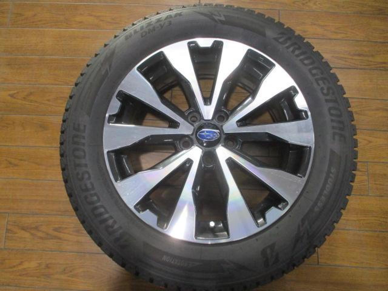 SUBARU BS9レガシィアウトバック前期 純正ホイール + BRIDGESTONE BLIZZAK DM-V3 | カー用品 スタッドレス ...