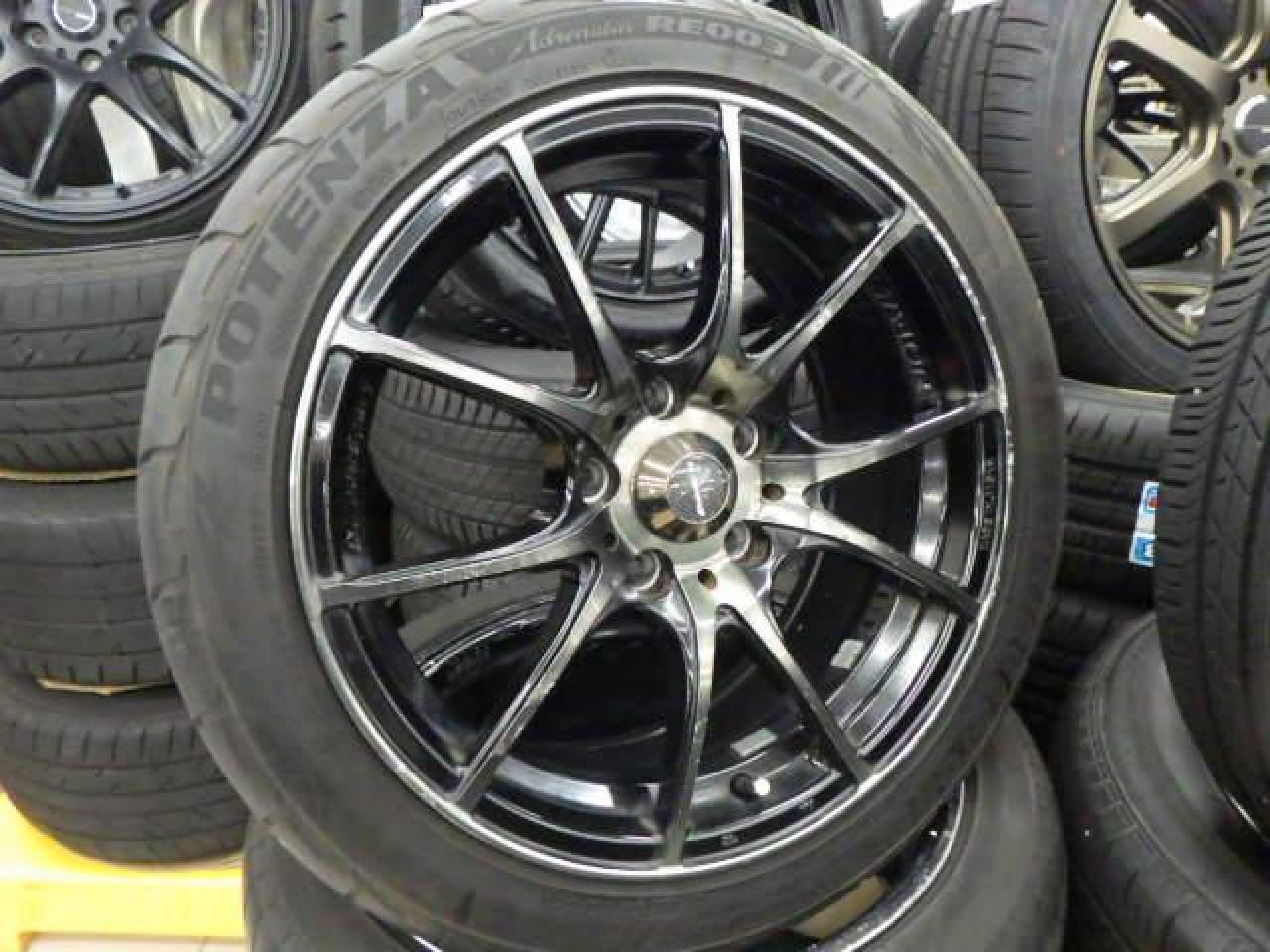 weds WedsSport SPORT SA-10R+BRIDGESTONE POTENZA Adrenalin RE003 | 中古品 | アップガレージ 横浜戸塚店 | カー用品 タイヤ ...