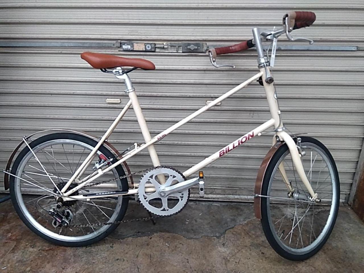 BILLION SG-EX 20インチフリクション8段変速ミニベロサイクル ※カンチブレーキリア片側バネ欠損で引き調整出来ません/現状販売 ★値下げしました!!★ | 自転車 シティ ミニベロ ...