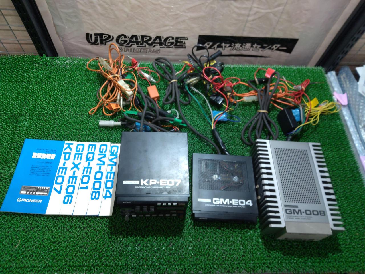 ワケアリ PIONEER ロンサムカーボーイ KP-E07/GMX-E06/EQ-E01/GM-008/GM-E04 カーステレオセット ☆カセット出し入れ不可の為現状販売☆ | カー用品 ...