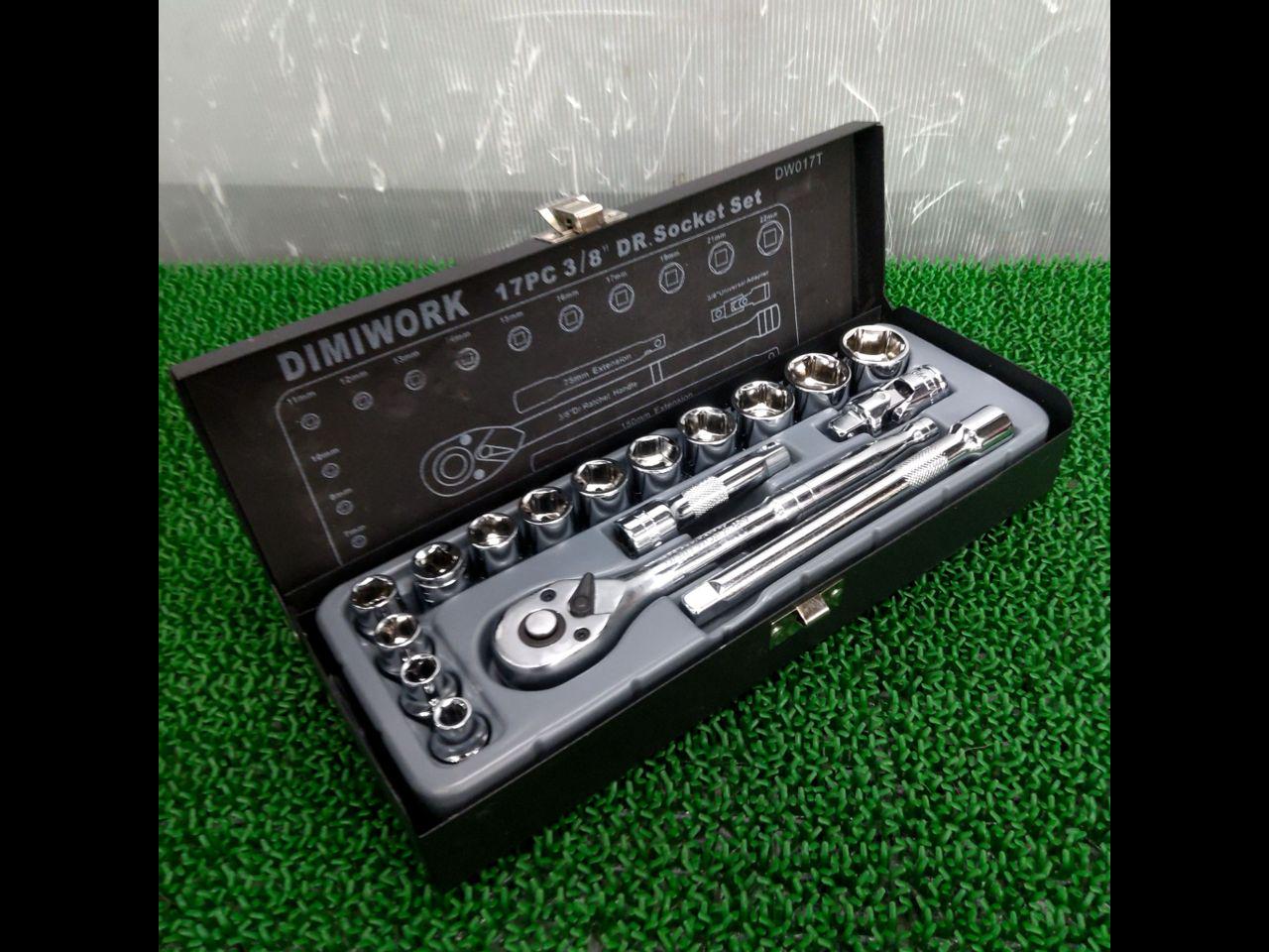 DIMIWORK DW017T ソケットレンチセット 17点 | カー用品 メンテナンス 工具を通販で購入する | 中古カー＆バイク用品の販売ならアップガレージ