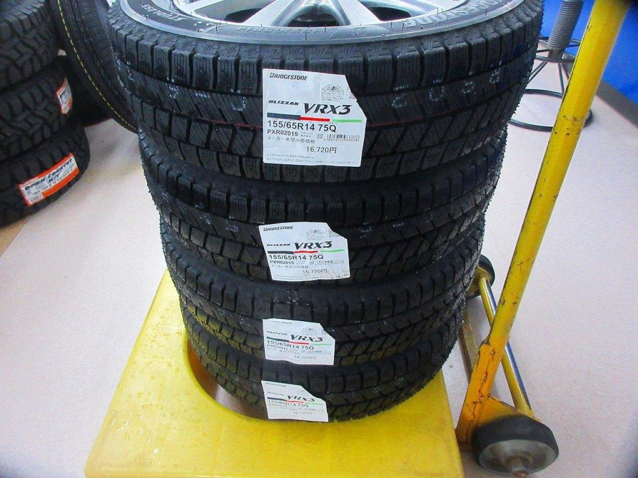 【中古ホイール新品スタッドレスセット】MANARAY SPORT + BRIDGESTONE BLIZZAK VRX3 155/65R14 75Q 2023年製 4本 | カー用品 ...