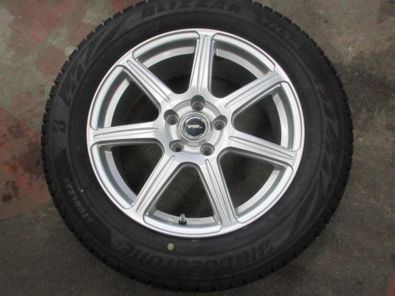 BRIDGESTONE TOPRUN R7 + BRIDGESTONE BLIZZAK VRX2 (X01033) | カー用品 スタッドレスタイヤホイールセット 17インチスタッドレスタイヤ ...