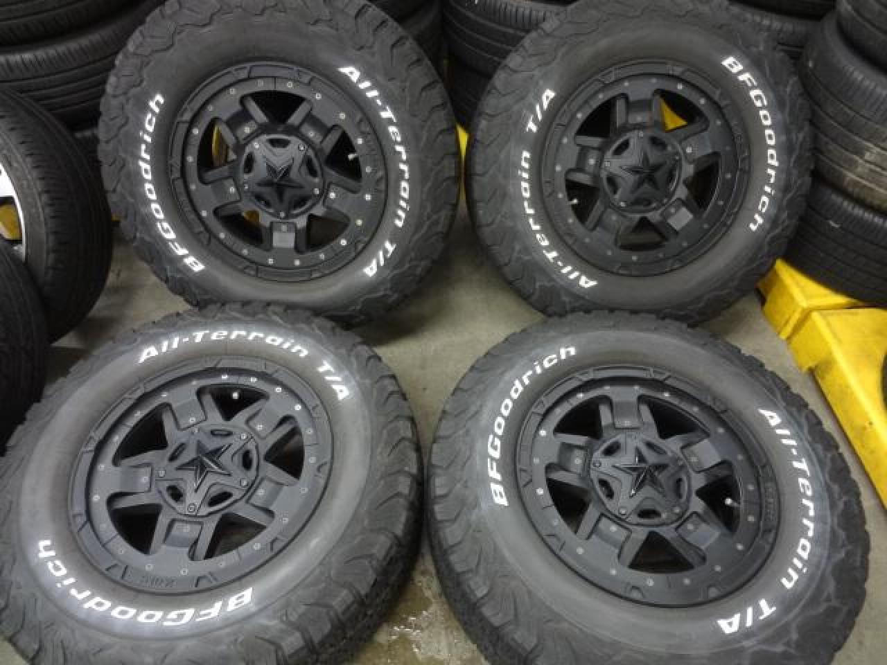 MLJ KMC XD SERIES XD827 ROCKSTAR III + BFGoodrich ALL TERRAIN T/A KO2 ...