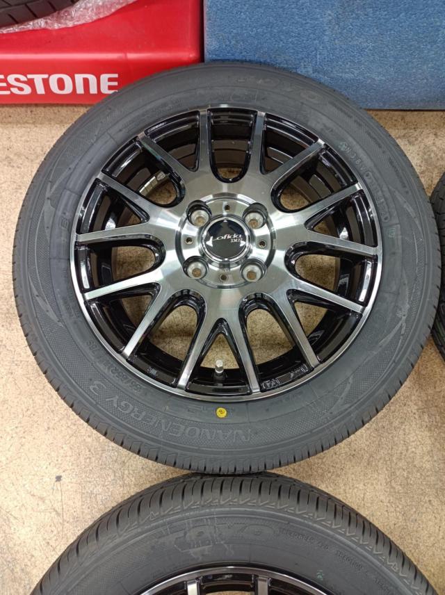 DUNLOP Lofida XM27 + TOYO NANOENERGY3 75Q | カー用品 タイヤホイールセット 14インチタイヤ ...